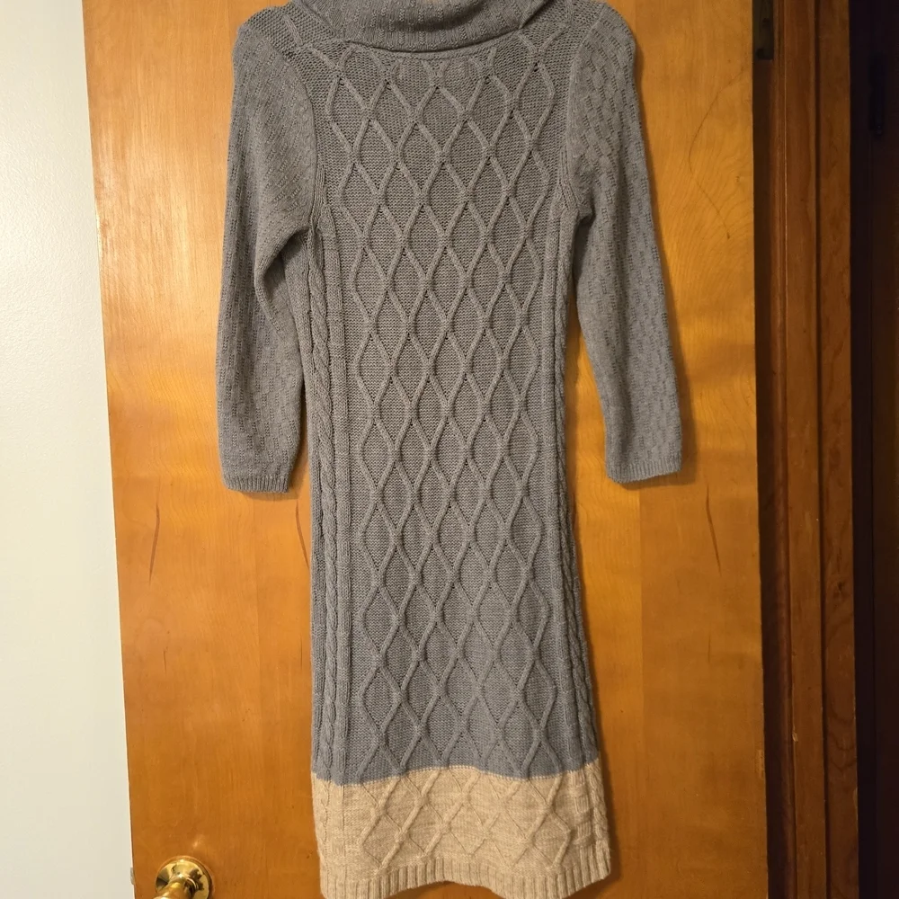 sparrow | Dresses | Sparrow Anthropologie Chunky Knit Cowlneck Sweater ...